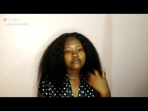 DIY KINKY STRAIGHT WIG USING EXPRESSION BRAID/How to make kinky ...