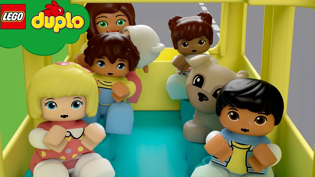 LEGO - Wheels on the Bus | Sing-along with us! | LEGO DUPLO | Kids ...