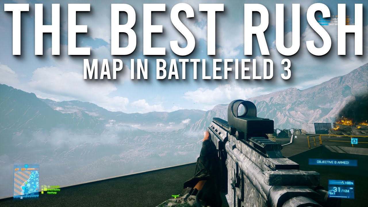 The Best Rush Map In Battlefield 3 - YouTube
