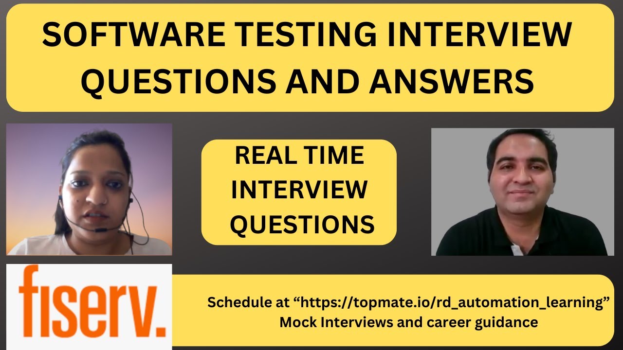 Software Testing Interview Questions and Answers | RD Automation ...