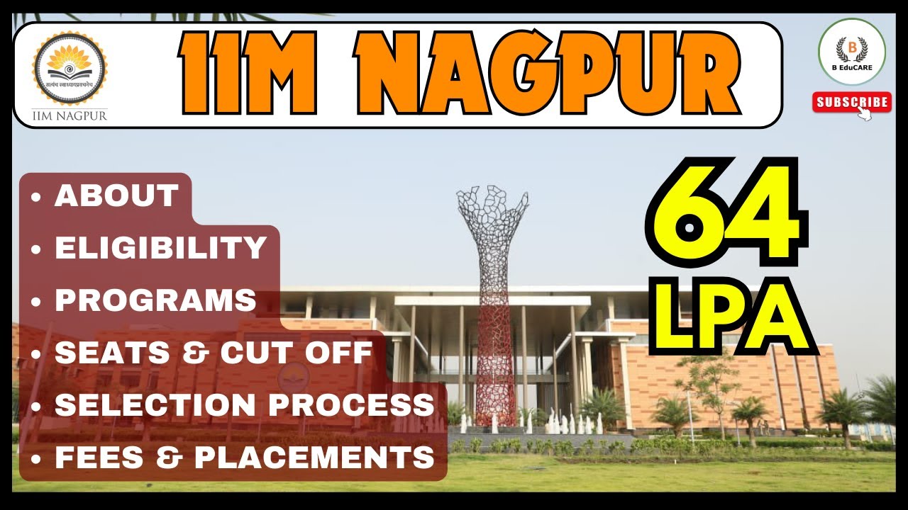 All About Iim Nagpur Eligibility Programs Seats Cut Off Selection