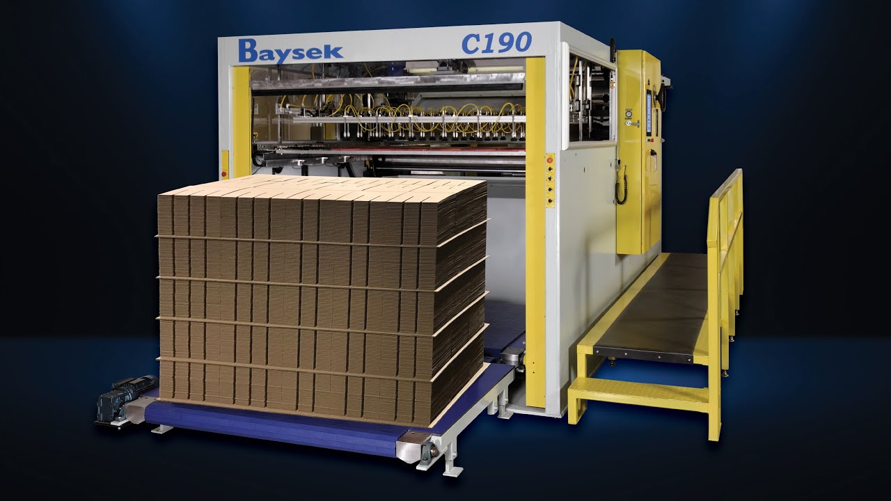 Baysek Model C-190 Die Cutter - YouTube
