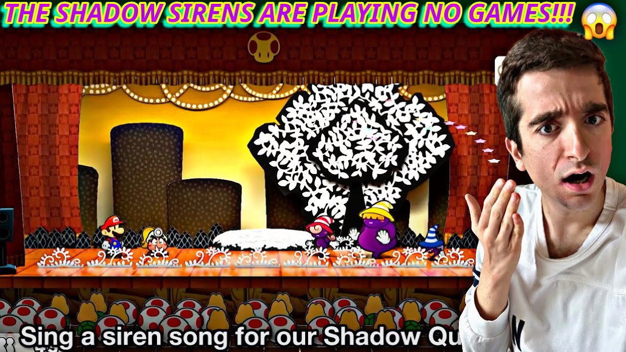 INSANE!! First Time Reacting to Paper Mario - The Three Shadows - With ...