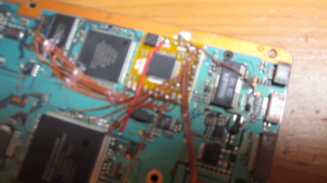 MODbo 5.0 en PS2 PCB version v7 scph39004 PAL - YouTube