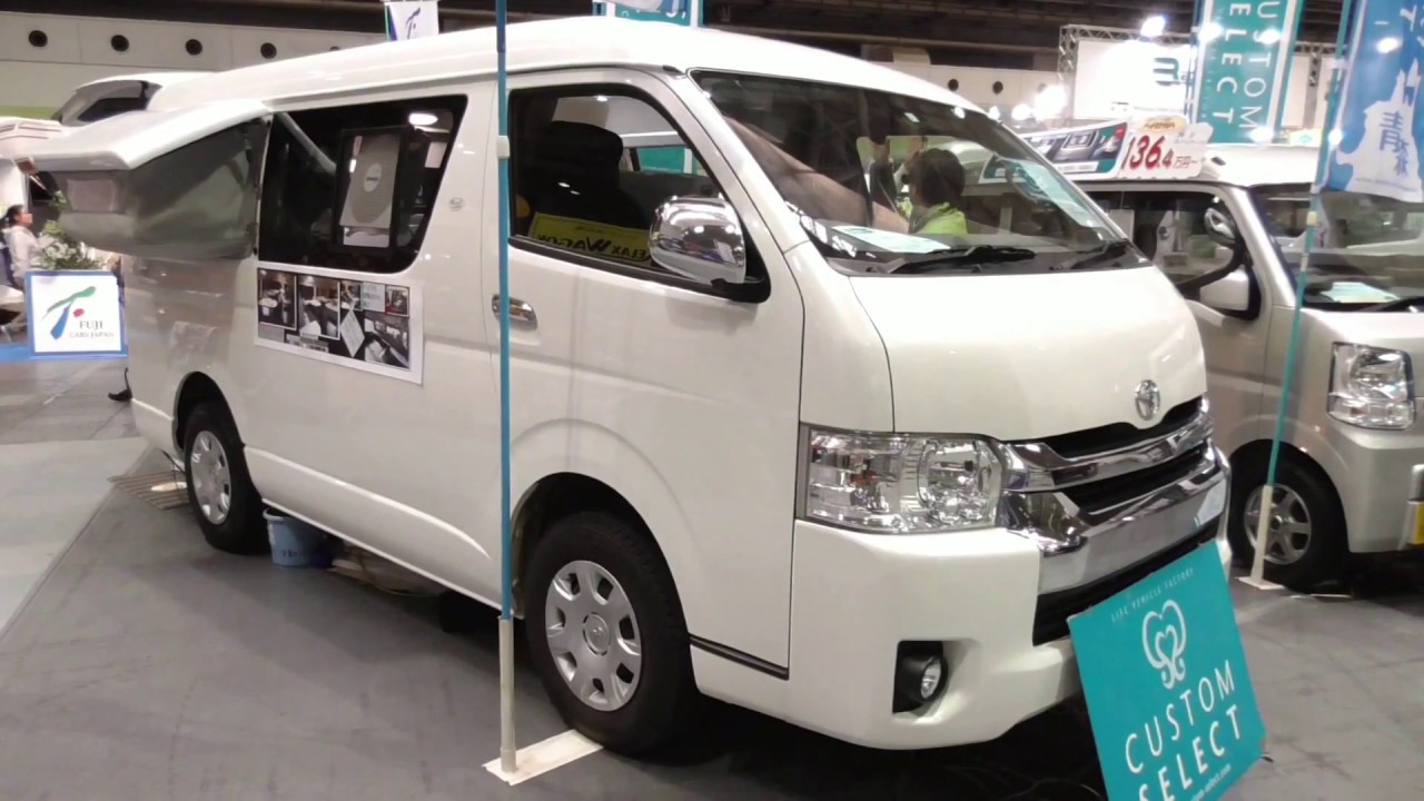 キャンピングカー ハイエース 内装 ロードセレクトWM-Bタイプ カスタムセレクト camping car japan 2018 - YouTube