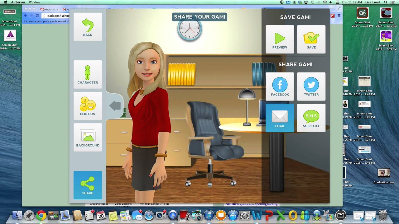 Tellagami How To - YouTube