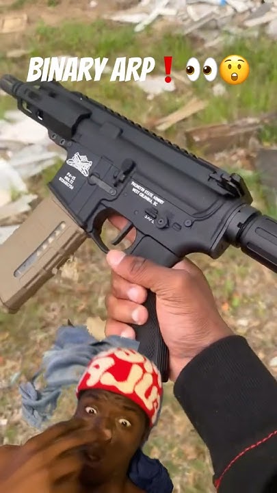 LBB Shawny Reacts Pt.151~Binary Trigger ARP ️😲🔥 #firearms #pewpew #arp #shorts #trending #ar15 ...