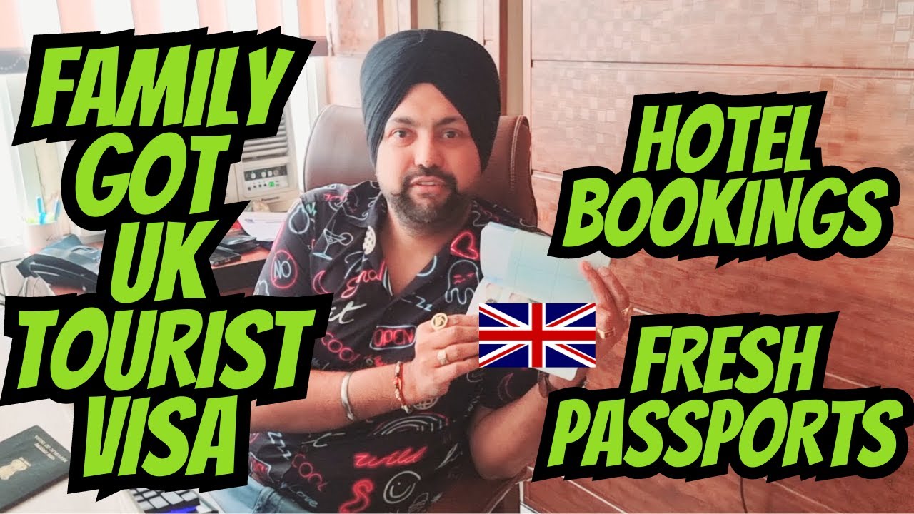 family got UK tourist visa on fresh passports - YouTube