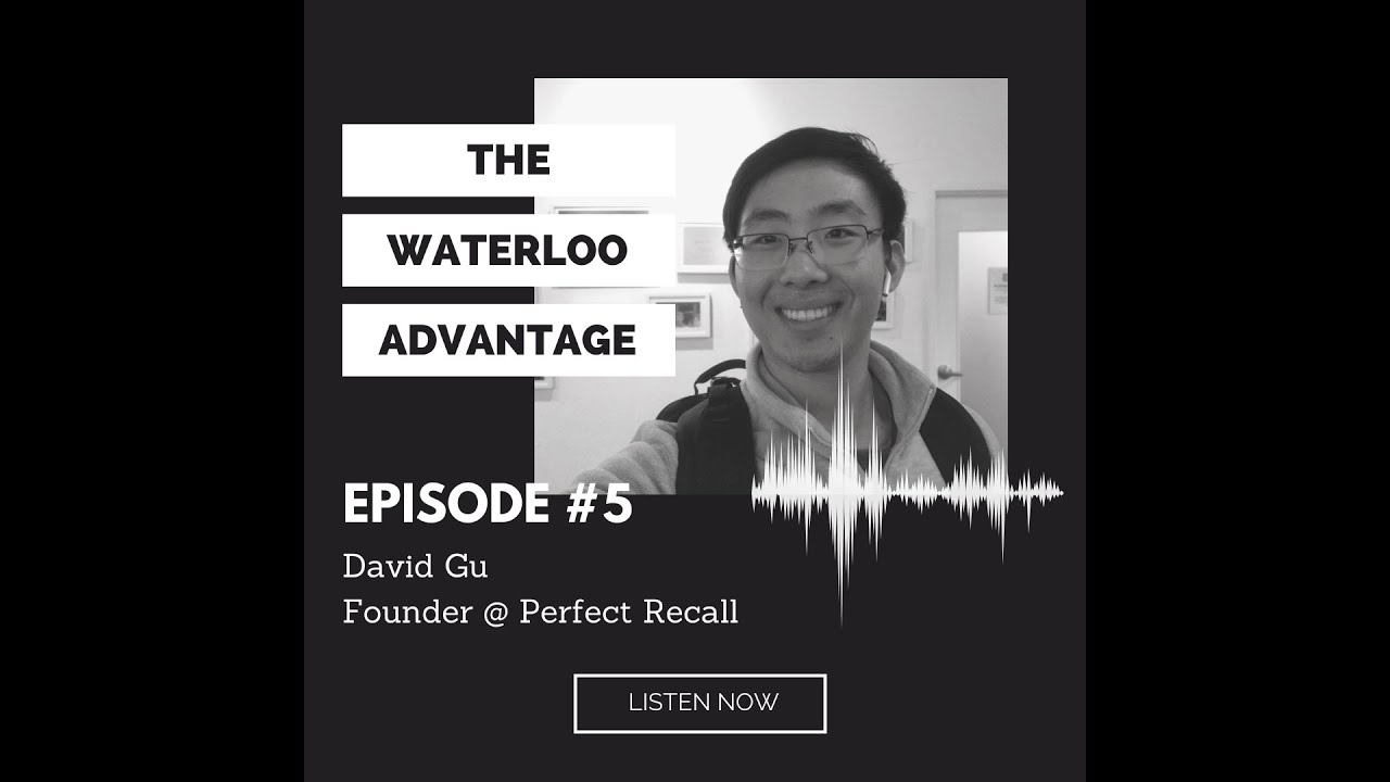 David Gu - Founder @ Perfect Recall - YouTube
