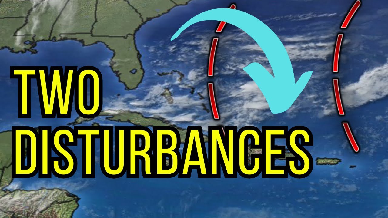 Tracking Two Disturbances in the Atlantic... - YouTube