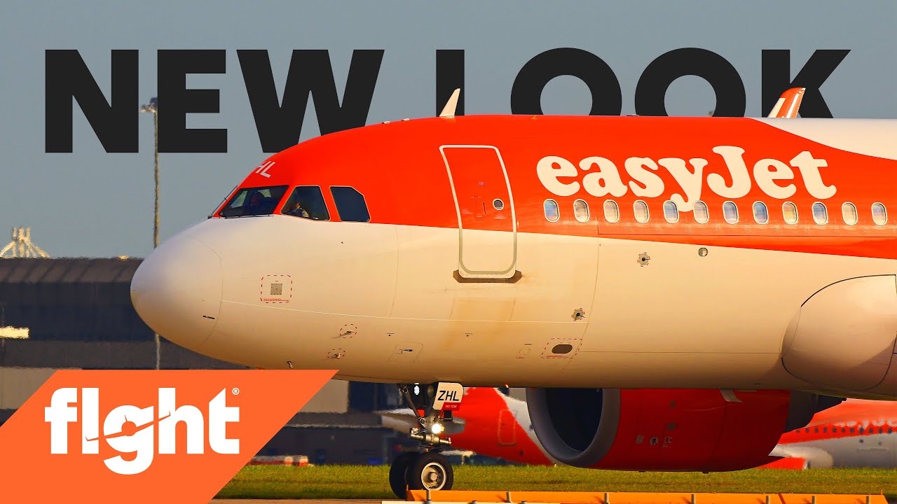 easyJet's striking redesign! - YouTube