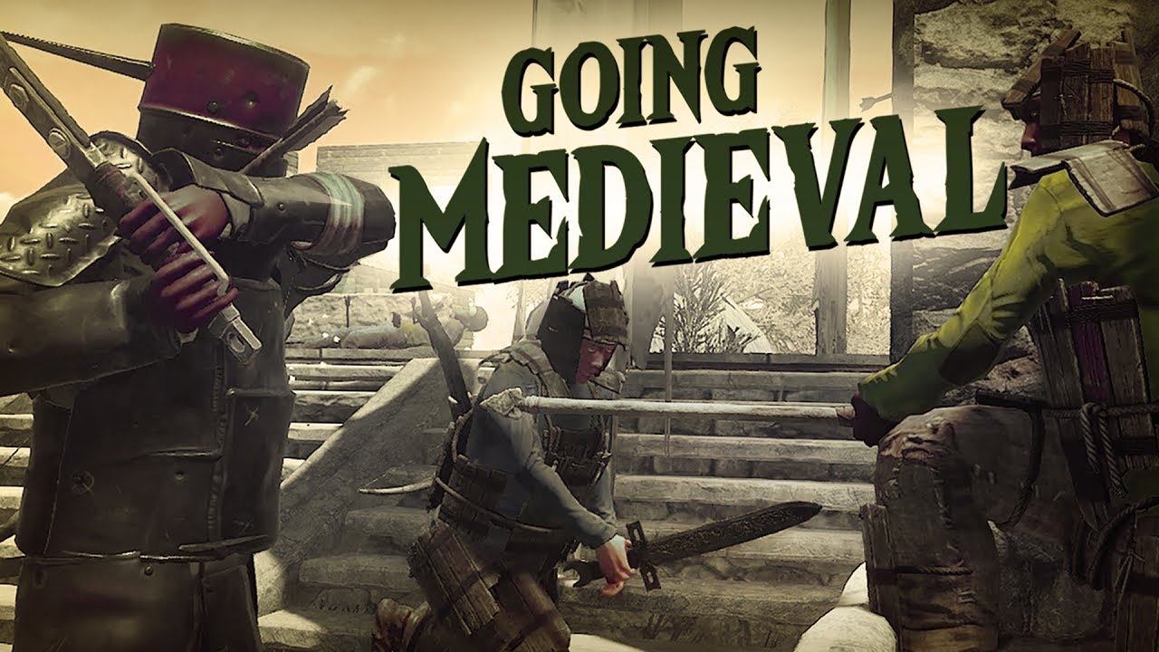 GOING MEDIEVAL | Castle Siege Rust Event - YouTube