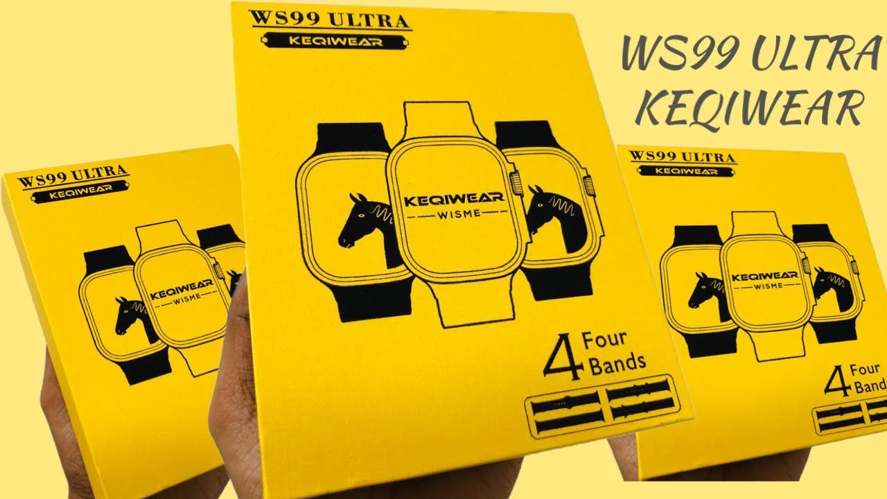 WS99 ULTRA KEQIWEAR SMART WATCH | APPLE CLONE ULTRA WATCH| WS99 ULTRA ...