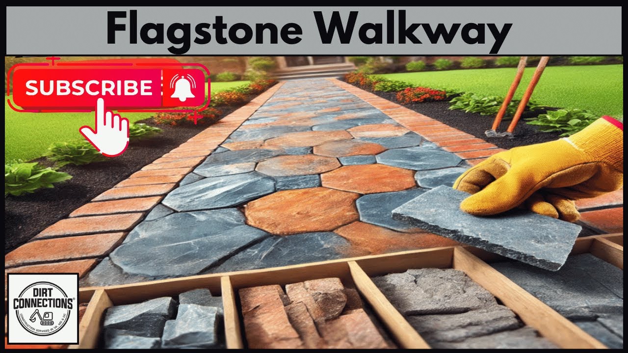 Flagstone Lead Walk A Step By Step Transformation - YouTube
