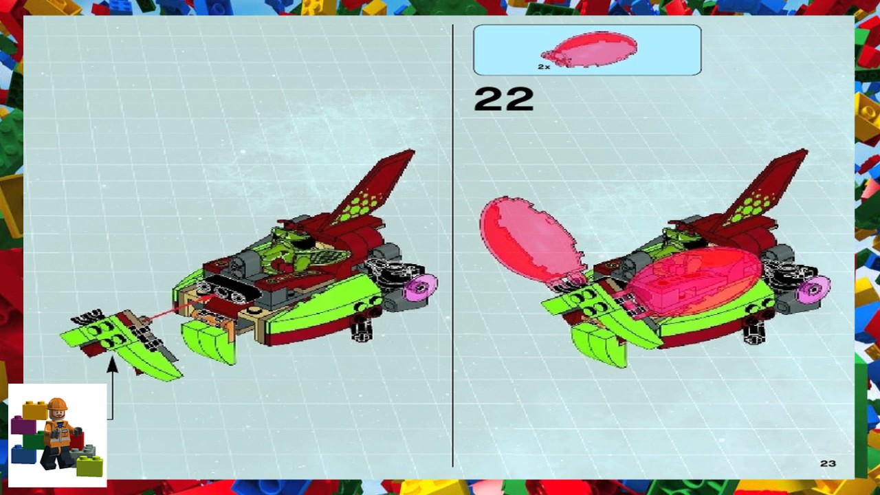LEGO instructions - Galaxy Squad - 70702 - Warp Stinger - YouTube