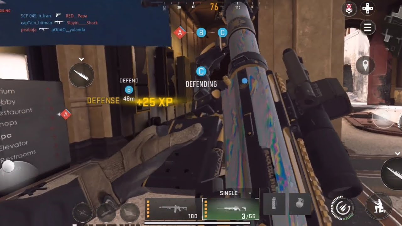 Warzone Mobile Multiplayer FJX Imperium BlackCell Gameplay - YouTube