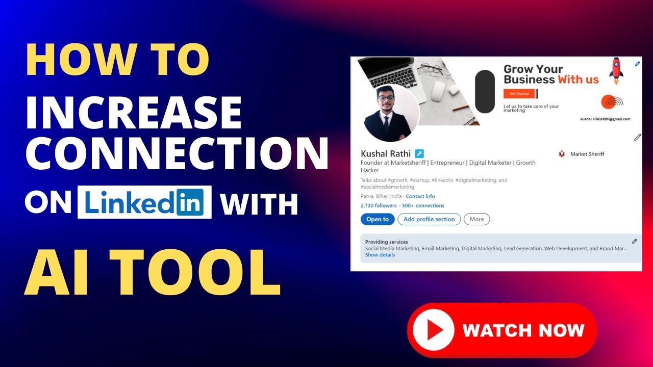 How to increase Connection on LinkedIn With AI Tool- LinkedIn hacks ...
