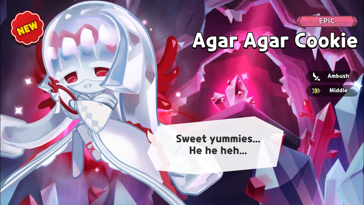 Cookie run: kingdom, Agar Agar cookie! - YouTube