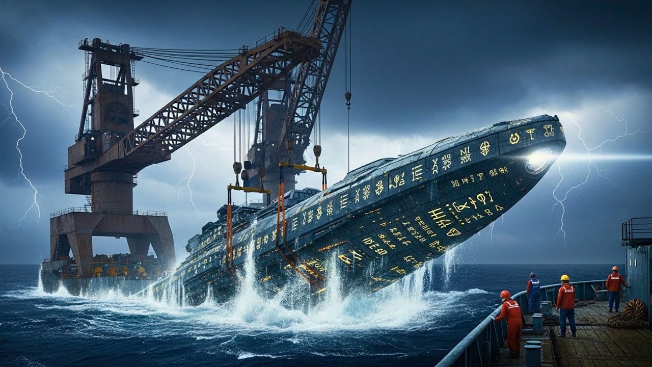 Giant Alien Spaceship Discovered Beneath the Ocean – Unbelievable Deep ...