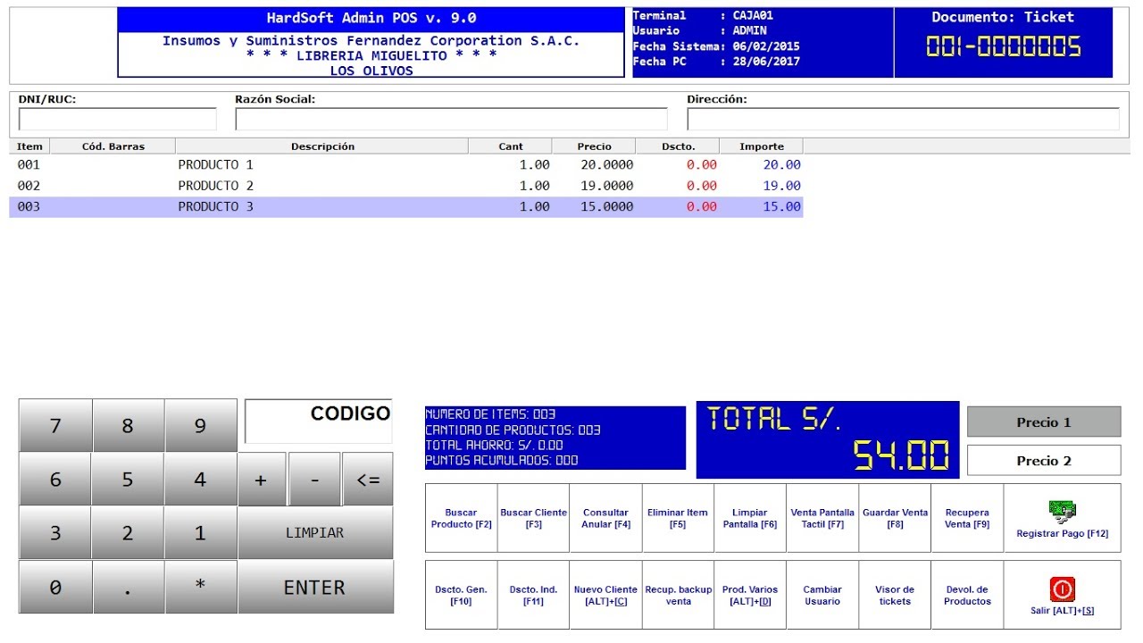 Caja Registradora Computarizada - Software Punto de Venta - Punto de ...