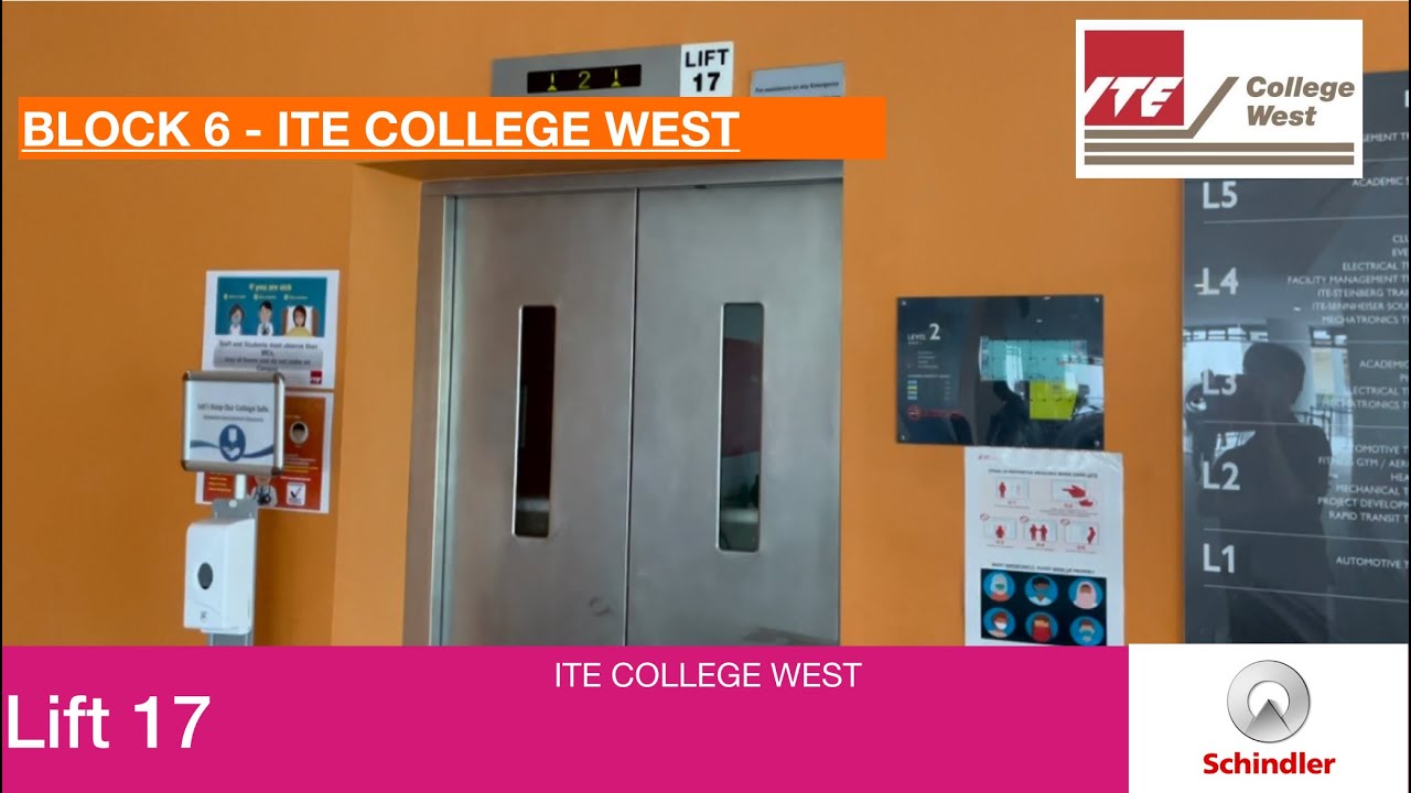 ITE College West (Block 6) || Schindler Elevator (Lift 17) - YouTube