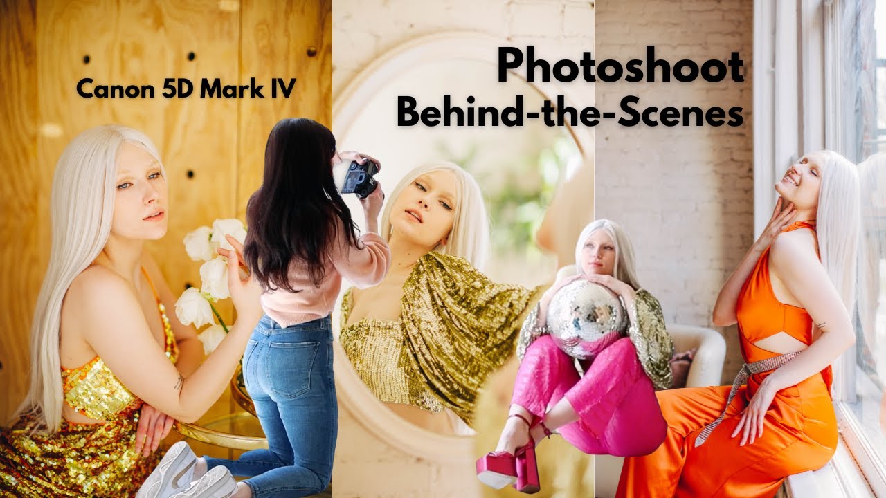 Working with Professional Models Behind-the-Scenes Photoshoot | Canon ...