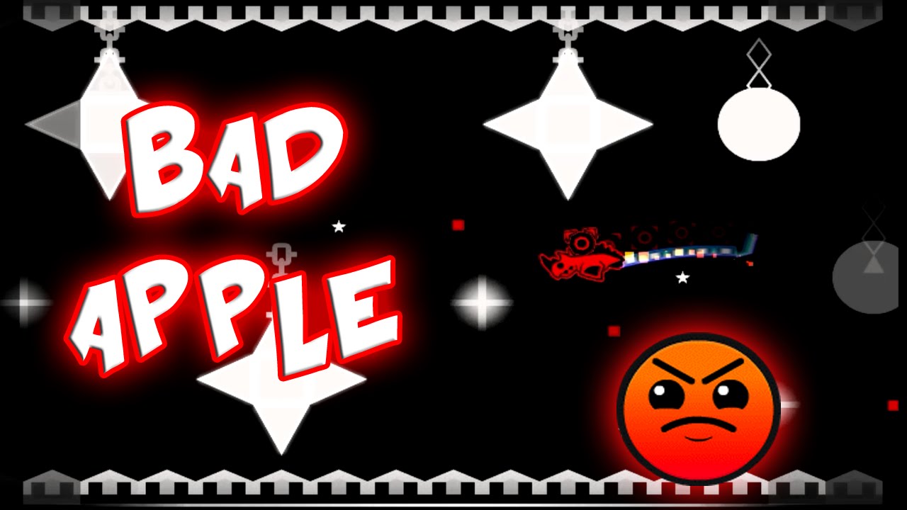 OTRO NUEVO NIVEL!!! Geometry Dash - Bad Apple by B3ar (me) - YouTube