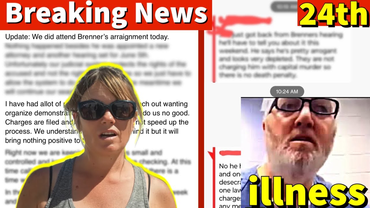 Breaking News Update On James Brenner Court Hearing 24th April | Brenner's Health Deteriorating ...