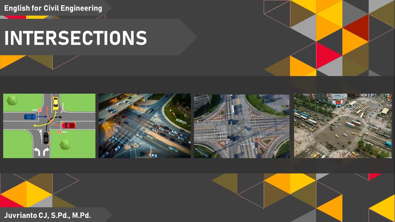 MATERI INTERSECTIONS - ENGLISH FOR CIVIL ENGINEERING - YouTube