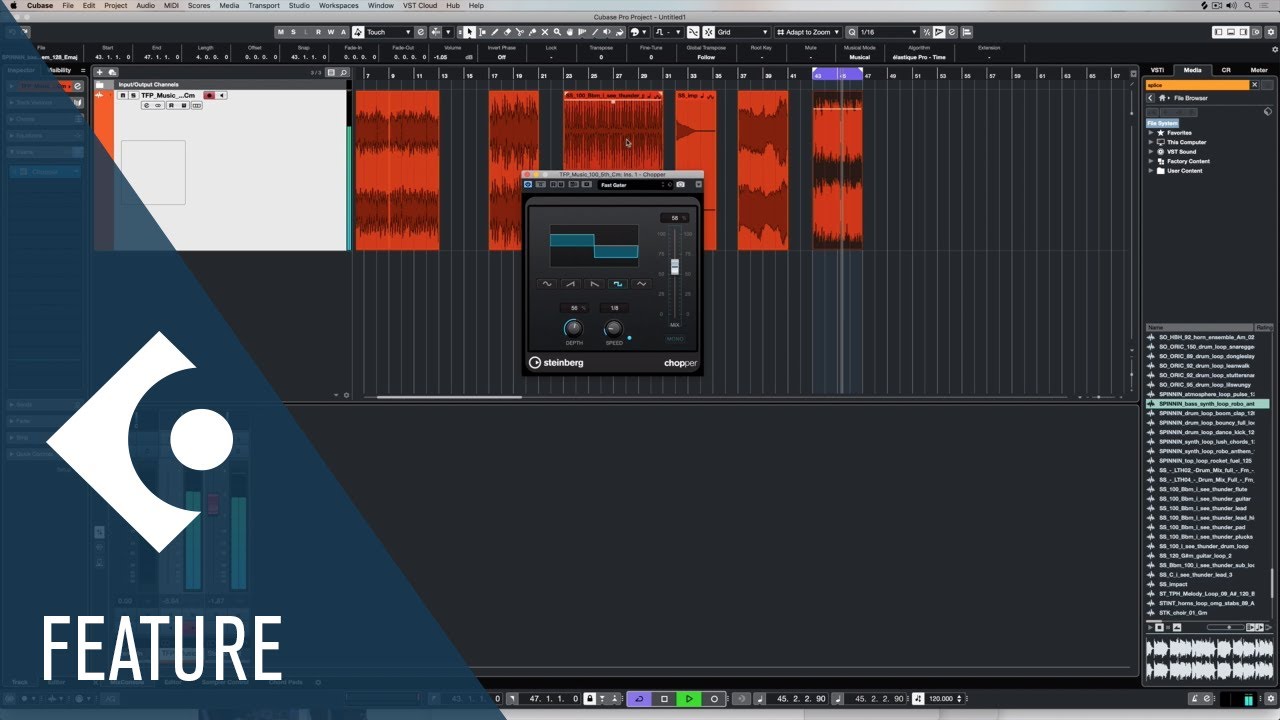 Chopper | Effects and Plug-ins Included in Cubase - YouTube
