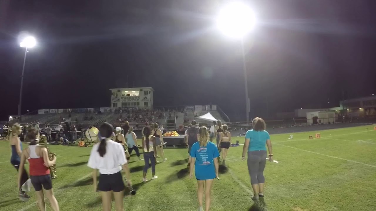Bari Sax cam // Seminole Warhawk Marching Band 2019 (Forbidden) - YouTube