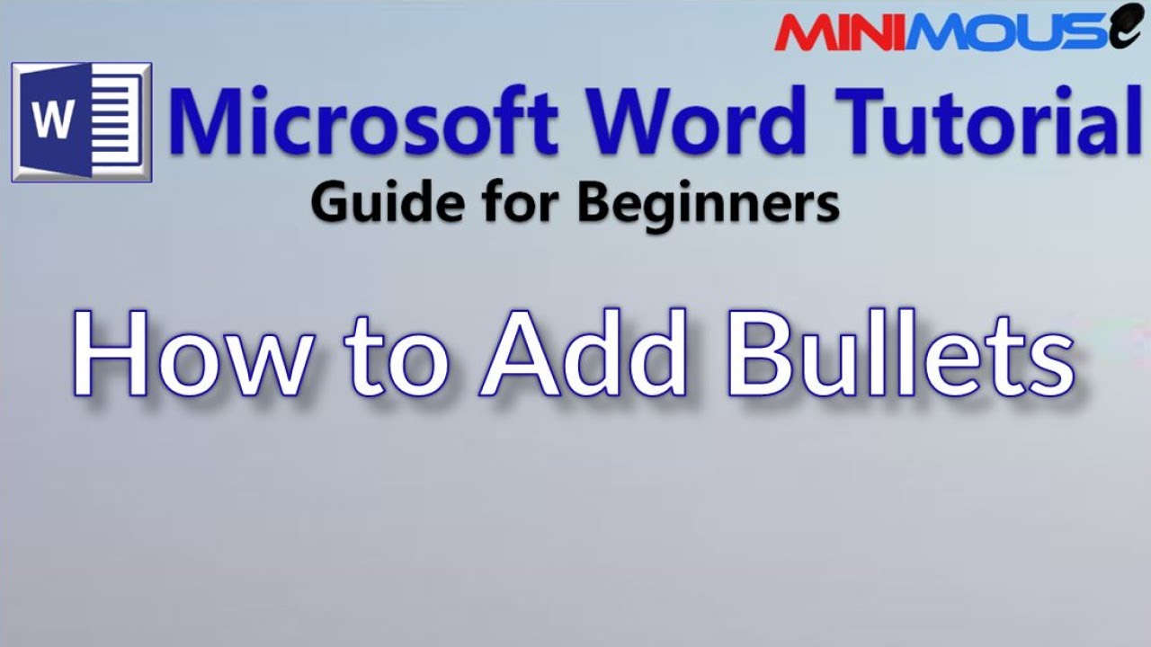 Microsoft Word Bullet YouTube microsoft-word-bullet-youtube