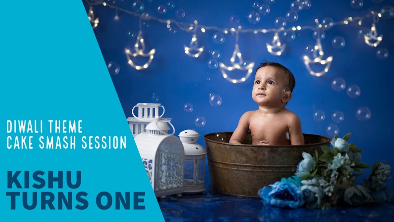 Kishu's Cake Smash (Deepawali Theme) - Cinematic Snippet Video - YouTube