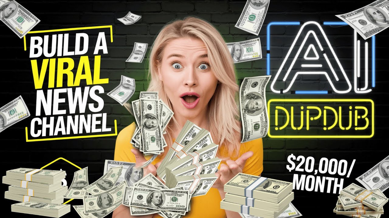 Create a Million-View News Channel with AI – Easily Earn $20,000/Month ...