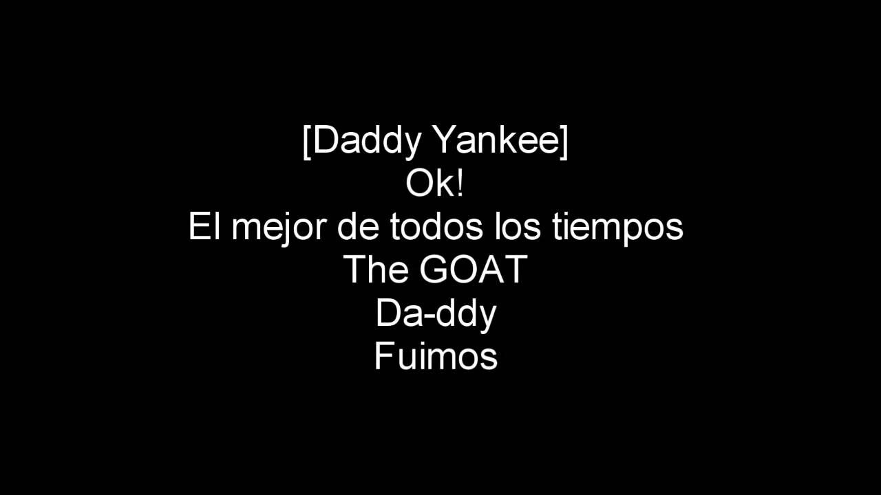 Mayor que yo 3 - Luny Tunes, Daddy Yankee, Wisin, varios (Letra ...