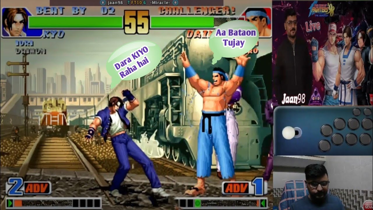 KOF 98 | JAAN98 🇵🇰 V'S -MIRACLE-🇵🇰 FT10 REMATCH | THE KING OF FIGHTERS ...
