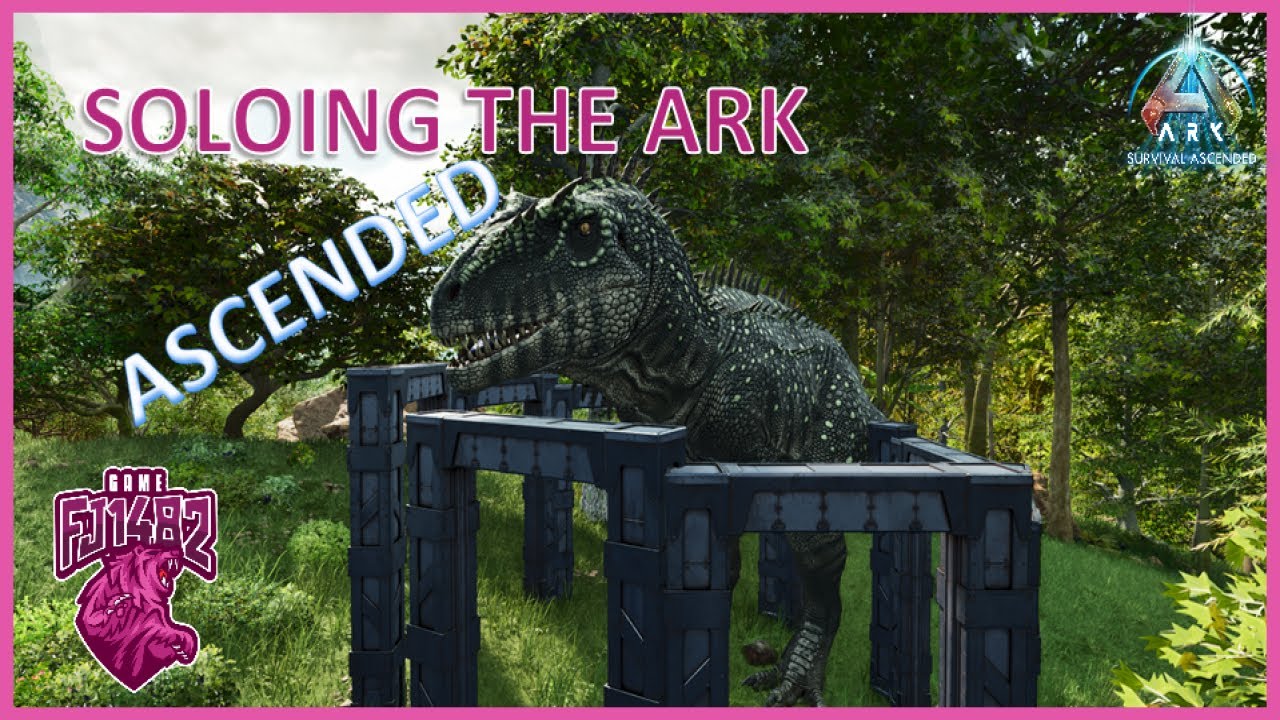 Easy Carcha Tame? Soloing ARK Ascended Ep. 65 1/2 - YouTube
