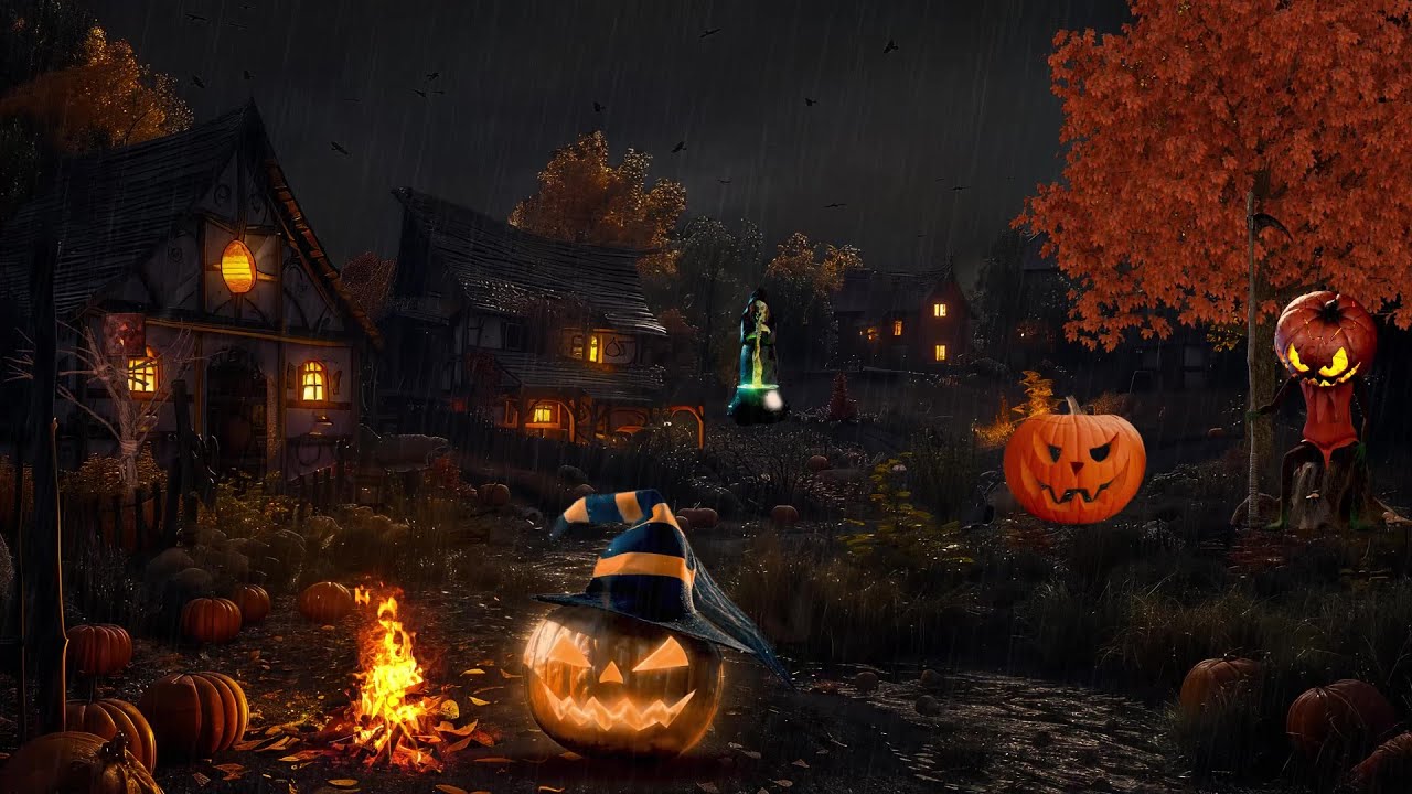 Halloween at the Cursed Farm 🎃 Haunted Grounds, Exploding Pumpkins ...