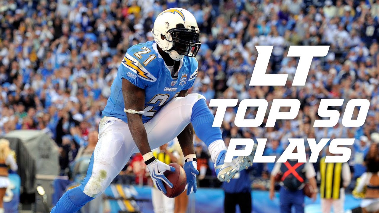 NFL Throwback: LaDainian Tomlinson's TOP 50 PLAYS | LA Chargers - YouTube