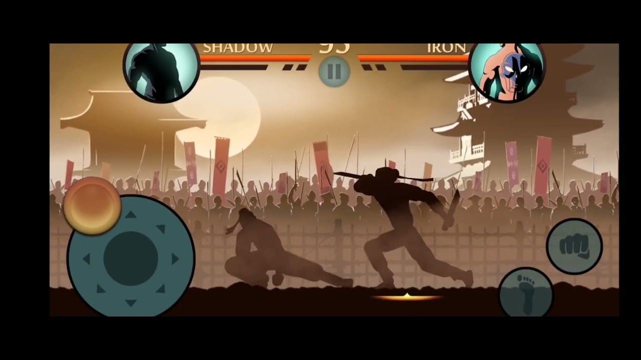 Shadow Fight 2 shadow vs Iron Tournament and shadow vs Ninja Duel - YouTube
