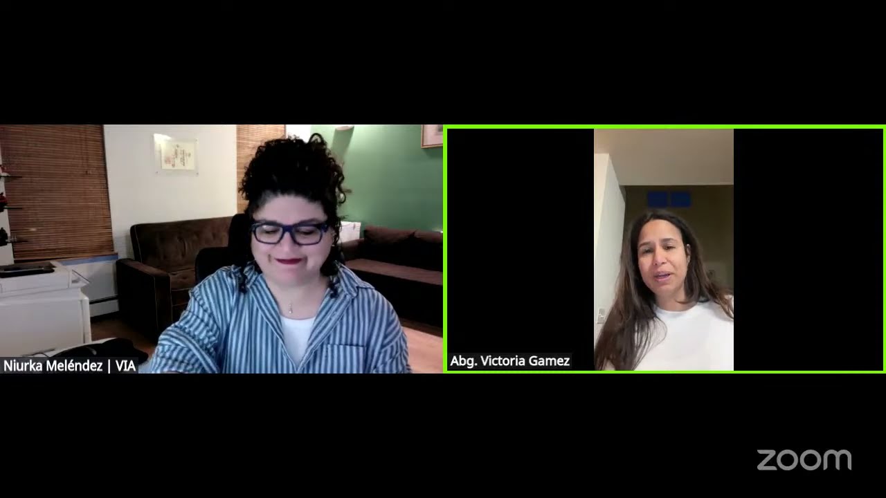 Consultas de Orientación Legal con la abogada Victoria Gamez - YouTube