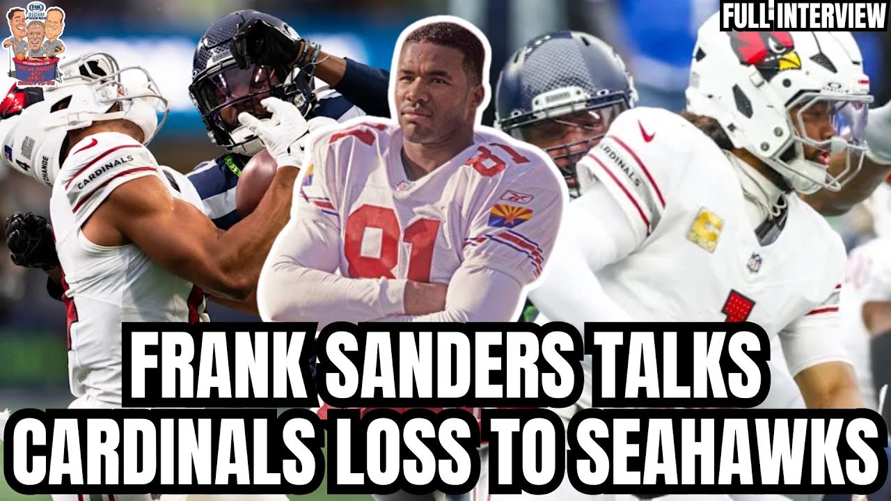 Former AZ Cardinals WR Frank Sanders talks Arizona Cardinals Loss vs ...