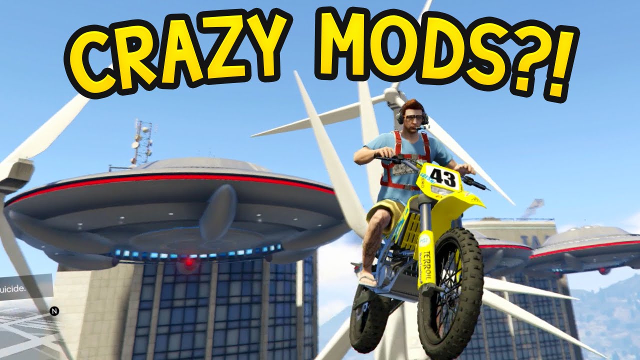 CRAZY MOD RACE! GTA 5 Funny Moments : Olli43 vs Geo23! - YouTube