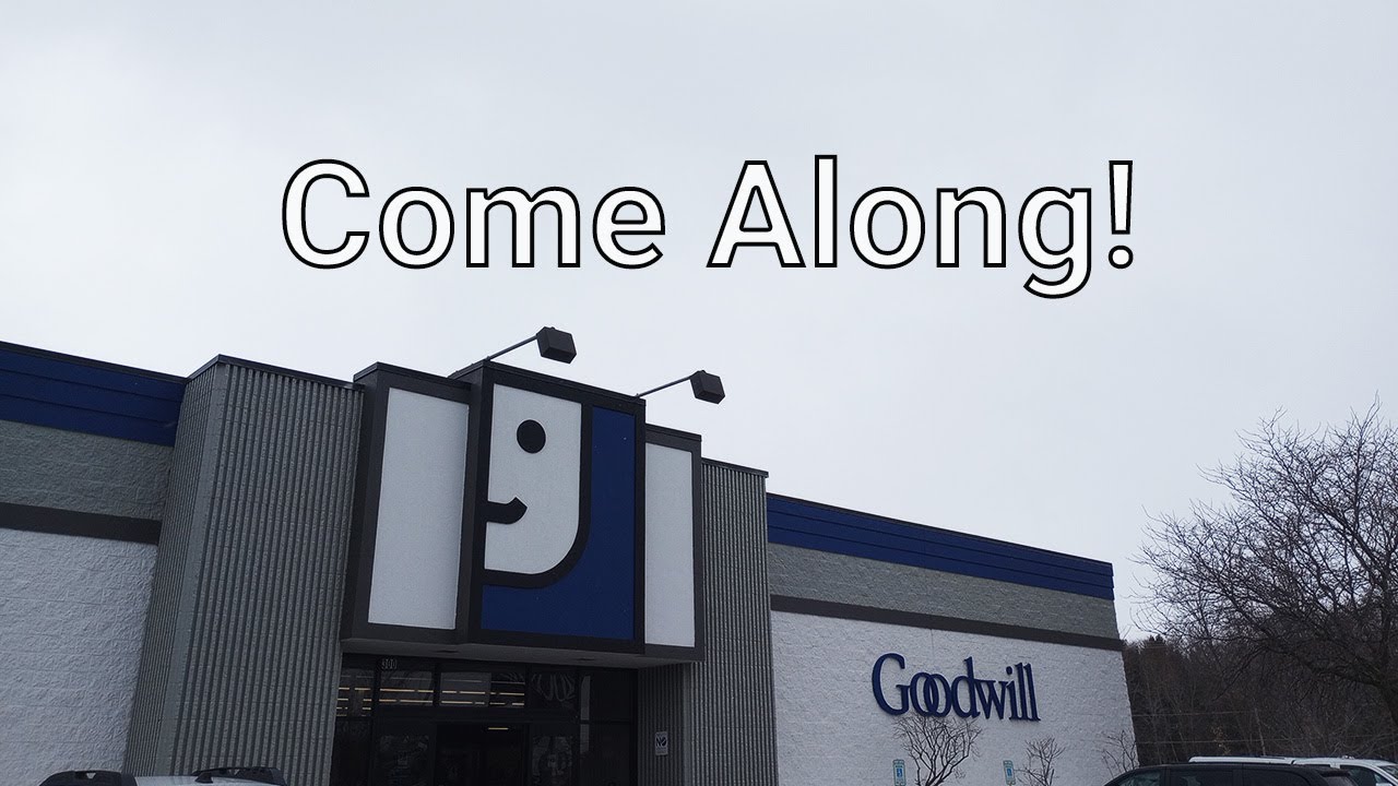 Come Along! Goodwill in Shawano WI! - YouTube
