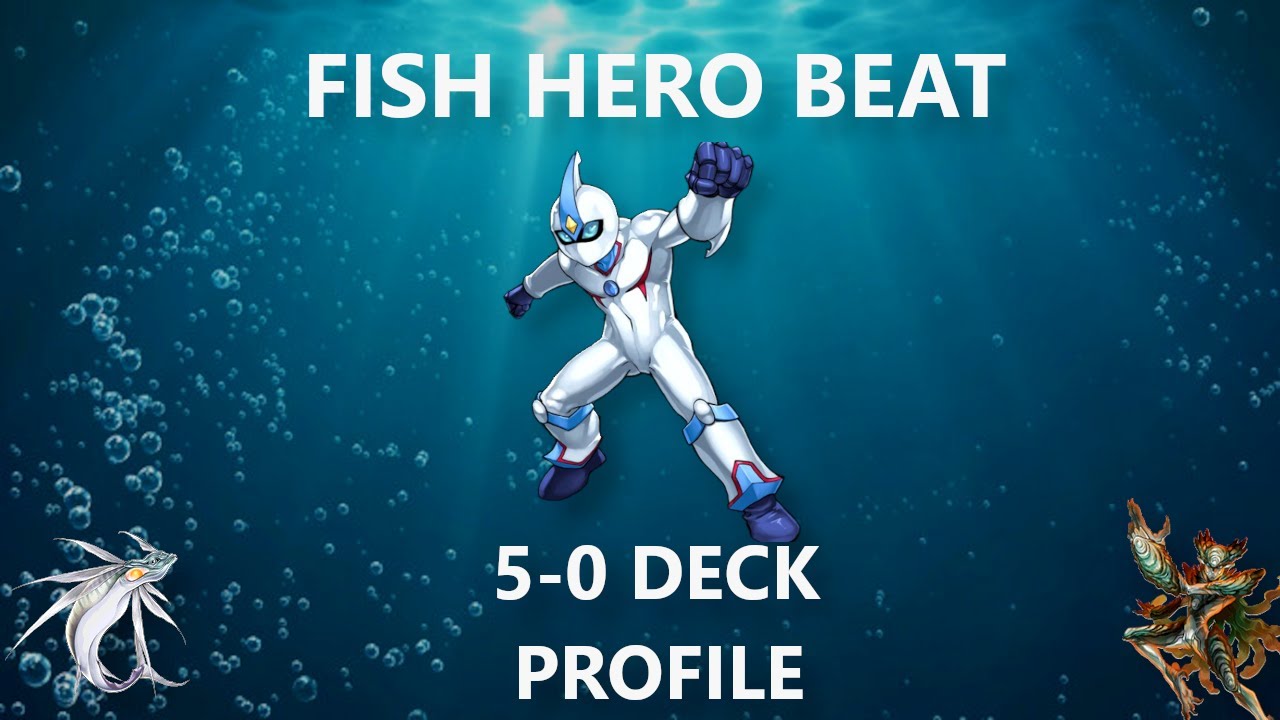 Undefeated Fish Hero Beat deck profile for Edison Format! - YouTube