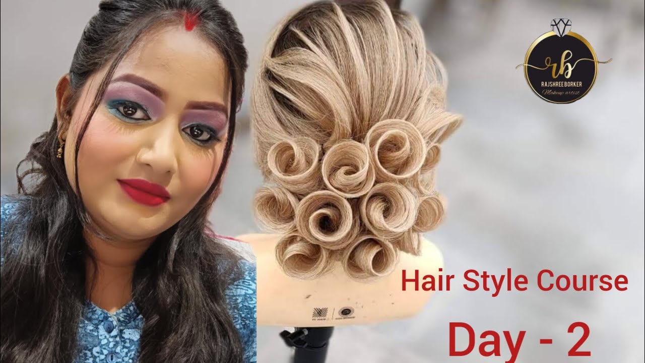 Professional Hair Style Course Day - 2 (Hair sectioning) - YouTube
