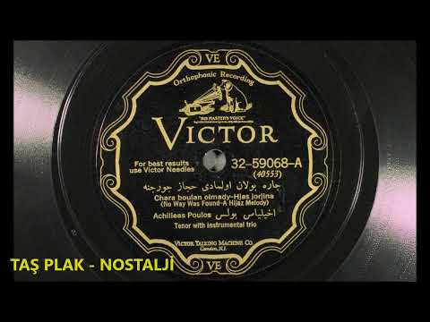 Achilleas Poulos - Çare Bulan Olmadı - 1927
