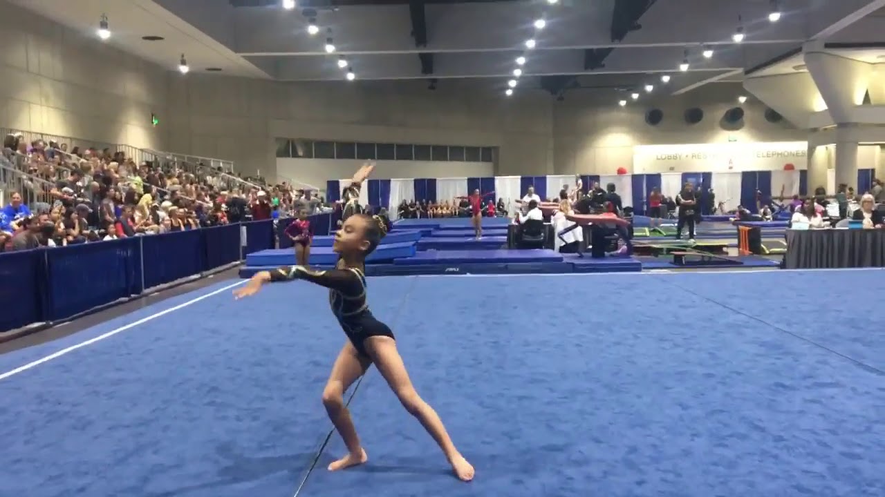Level 4 floor routine-State - YouTube