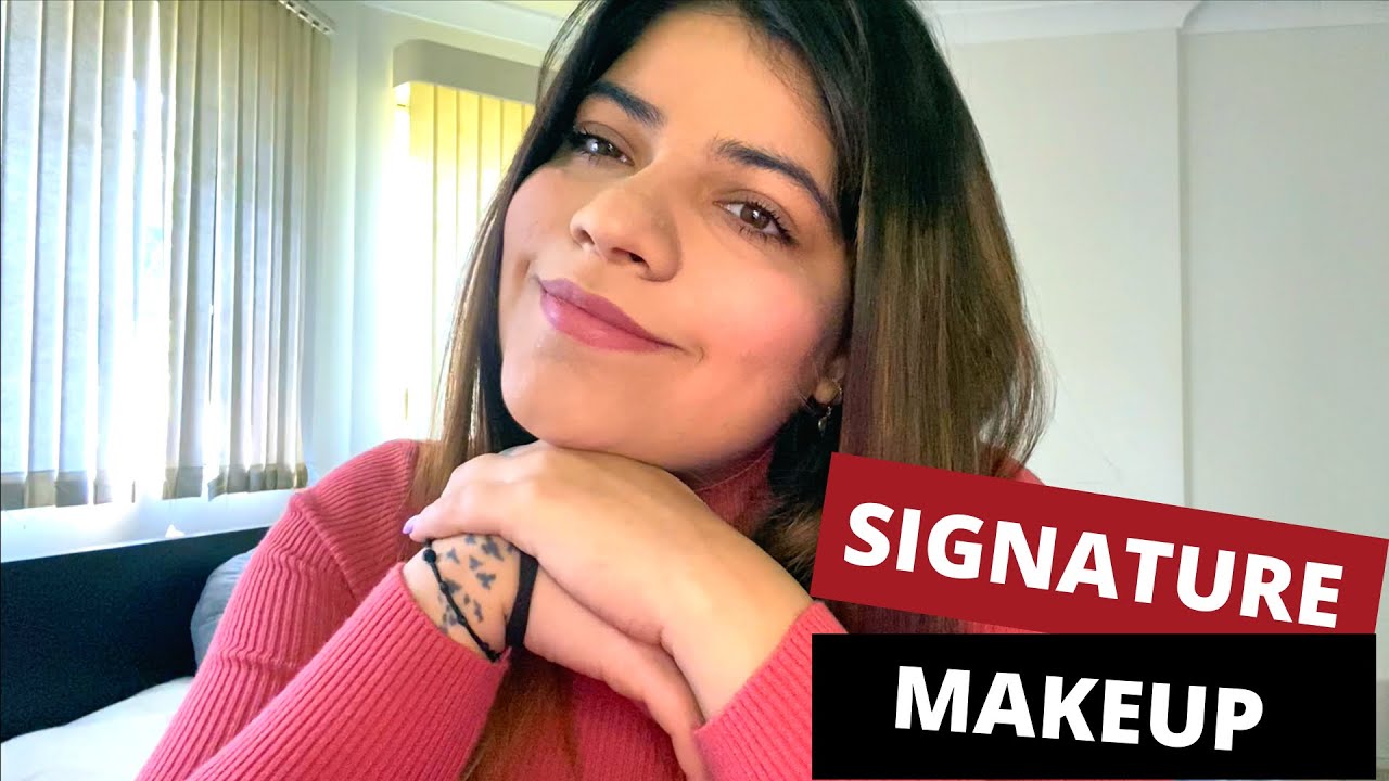 MY SIGNATURE MAKEUP LOOK - YouTube