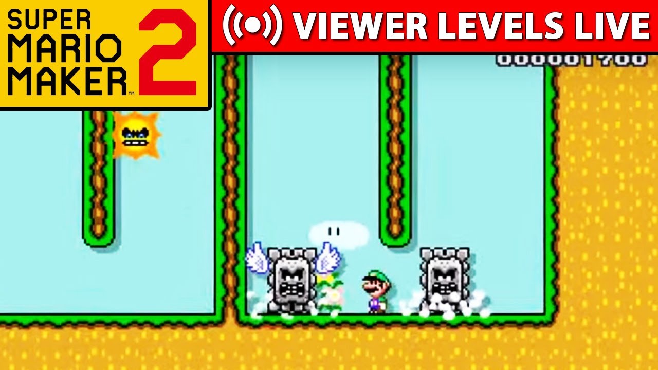 Super Mario Maker 2 Viewer Levels! 8/4/19 - YouTube